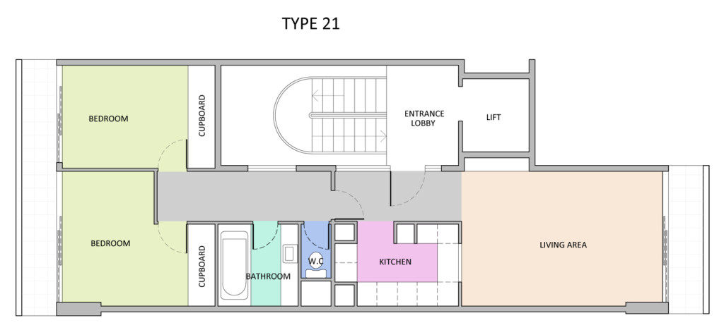 Defoe House Flat Plans | BARBICAN LIVING