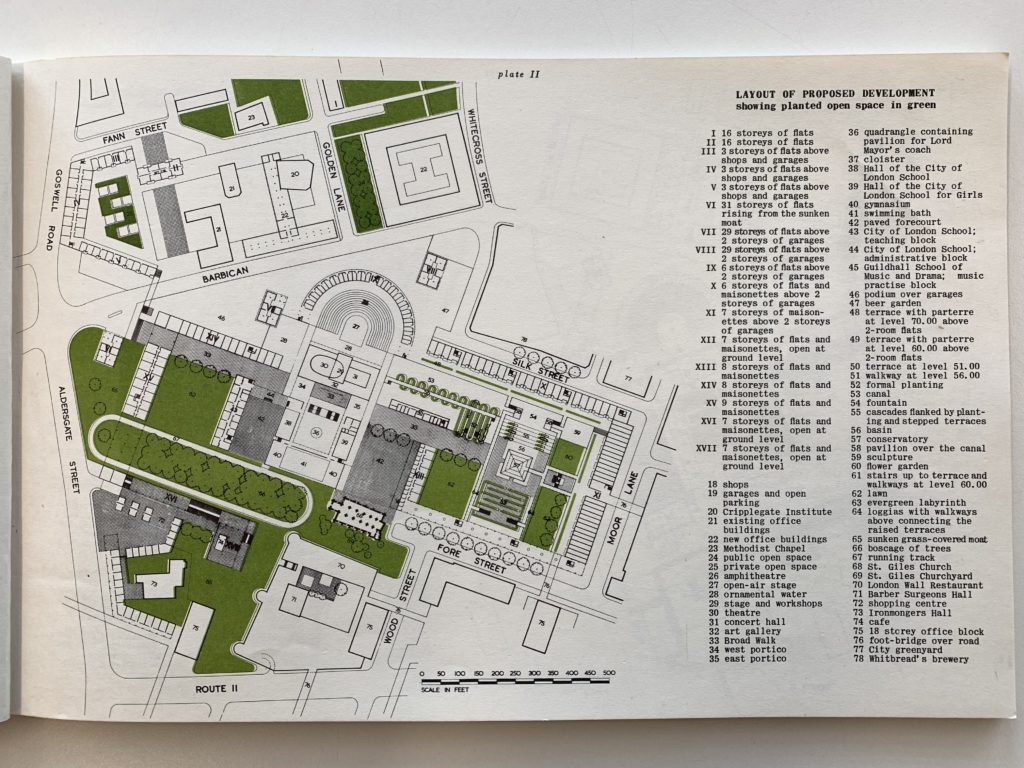Barbican London Map