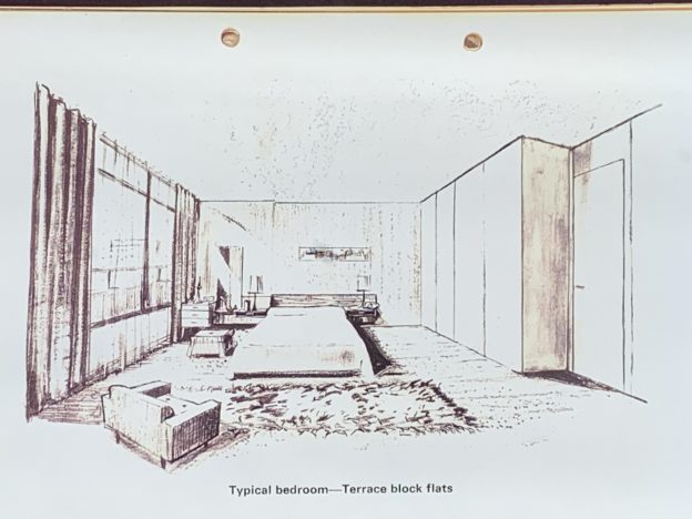 Cross wall construction in the Barbican Estate | BARBICAN LIVING
