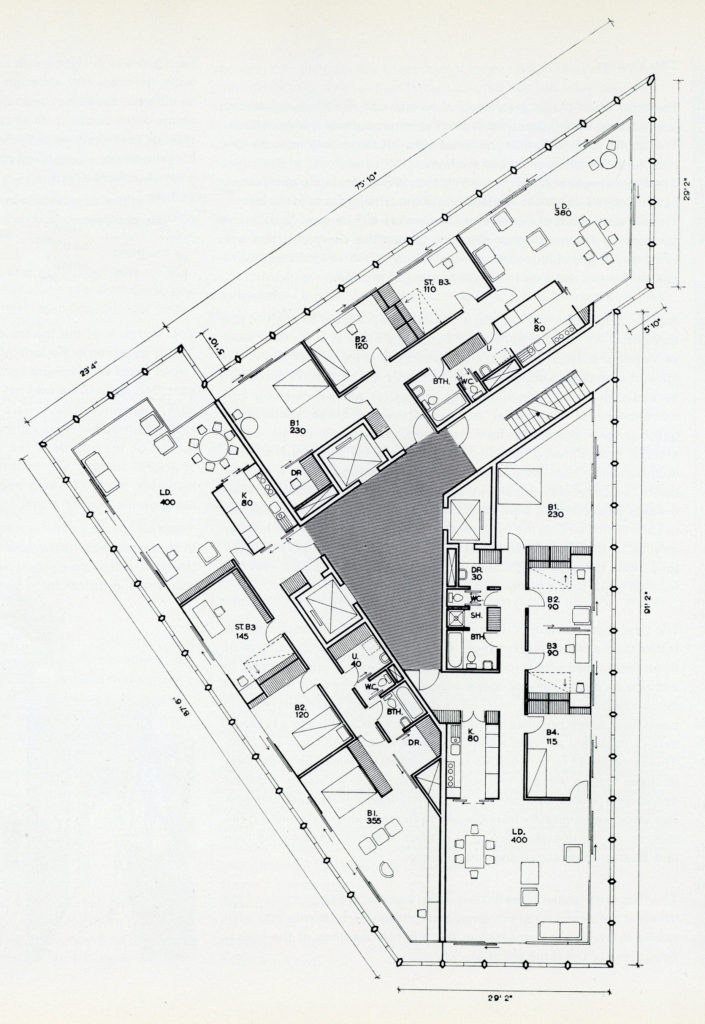 Flat design in the Barbican Estate | BARBICAN LIVING