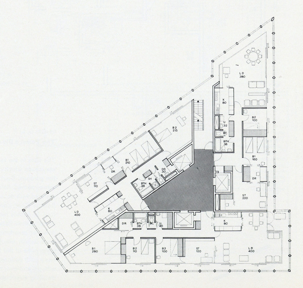 Flat design in the Barbican Estate | BARBICAN LIVING