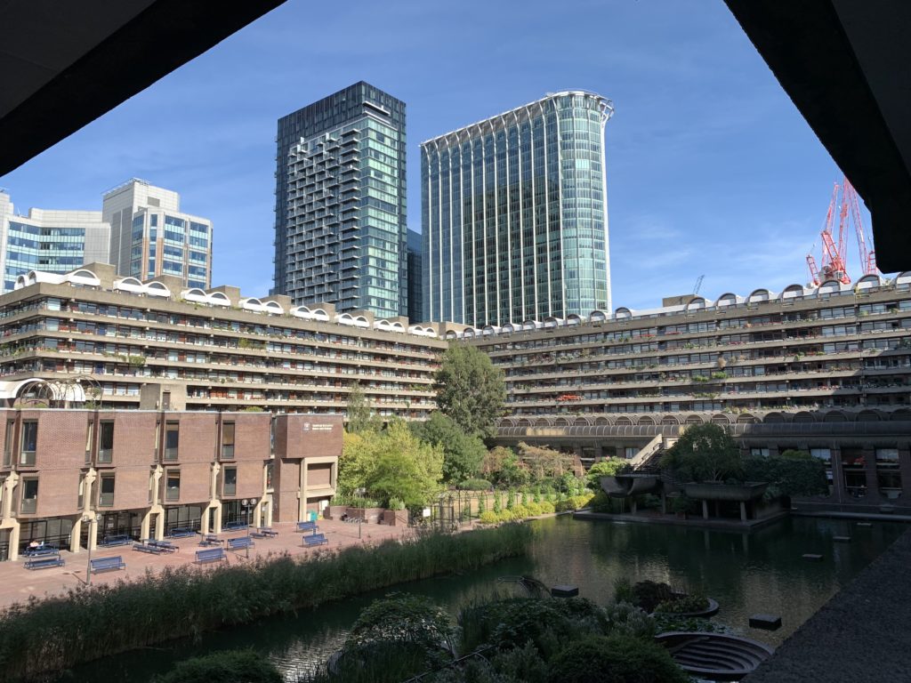 Terrace blocks in the Barbican Estate | BARBICAN LIVING